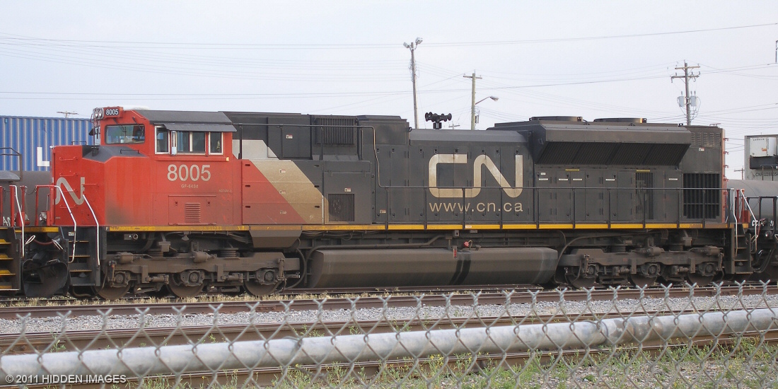 CN 8005 - Locomotive Photos - Hiddenimages.ca