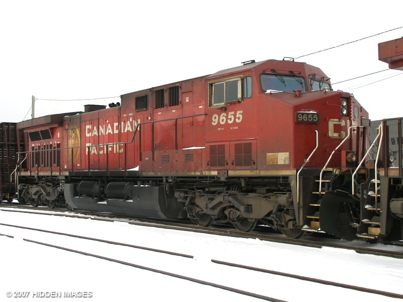 CP 9655 - Locomotive Photos - Hiddenimages.ca