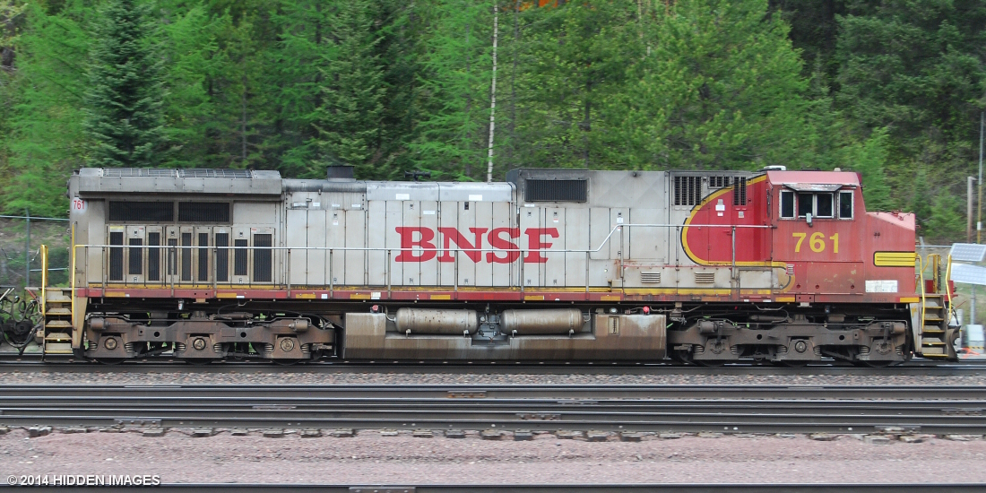 BNSF 761 - Locomotive Photos - Hiddenimages.ca