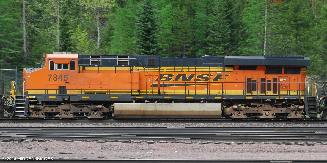 BNSF 7845 - Locomotive Photos - Hiddenimages.ca
