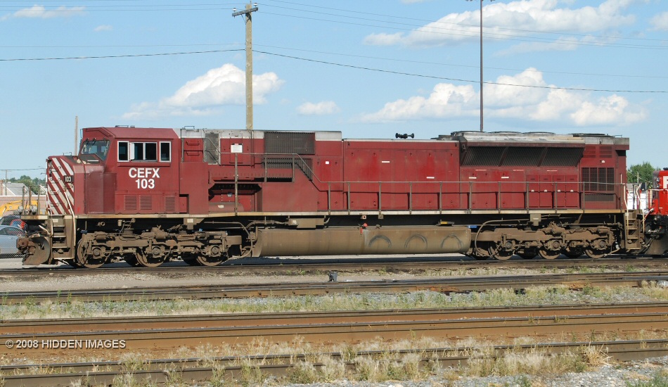CEFX 103 - Locomotive Photos - Hiddenimages.ca