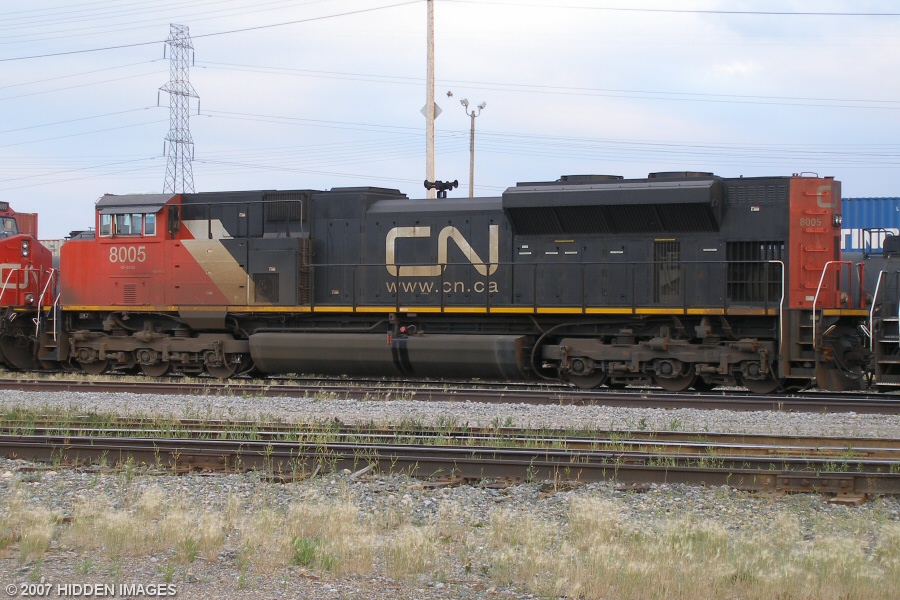CN 8005 - Locomotive Photos - Hiddenimages.ca