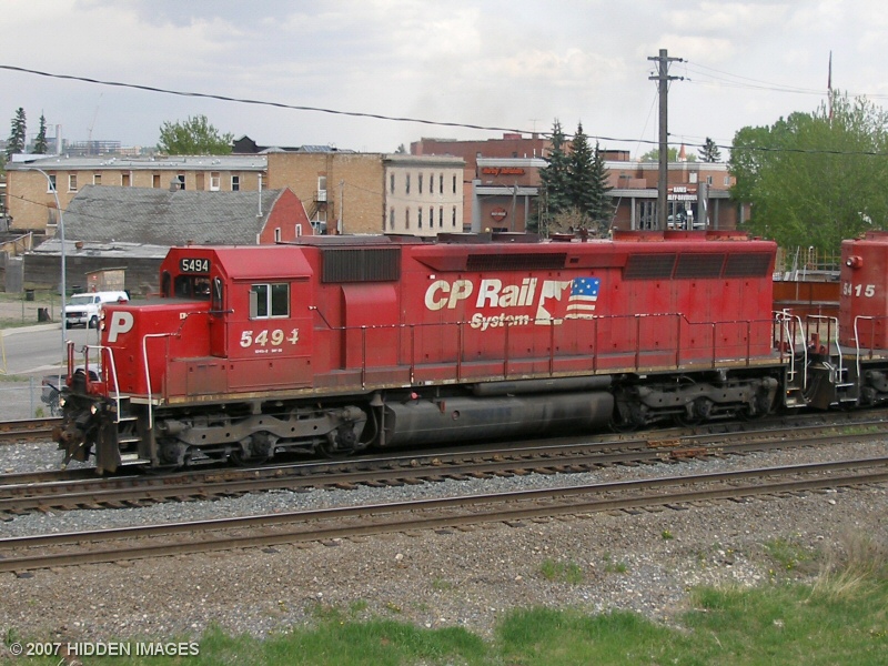 CP 5494 - Locomotive Photos - Hiddenimages.ca