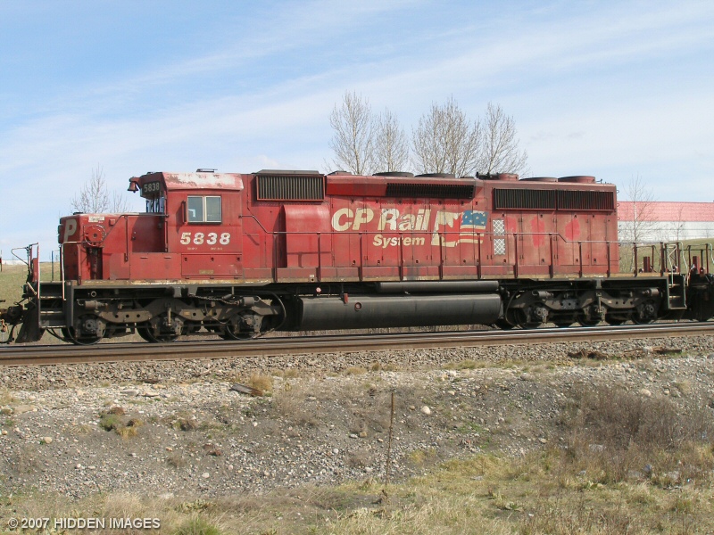 CP 5838 - Locomotive Photos - Hiddenimages.ca