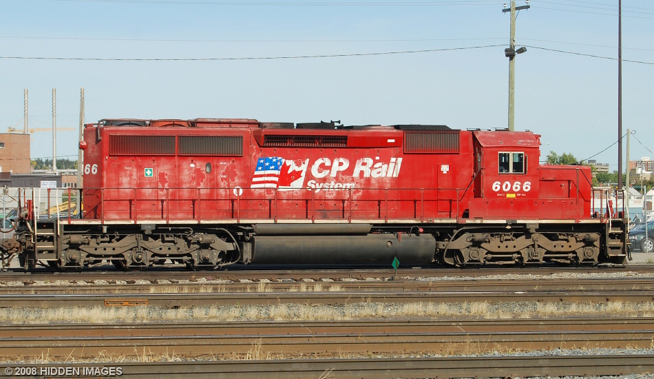 CP 6066 - Locomotive Photos - Hiddenimages.ca