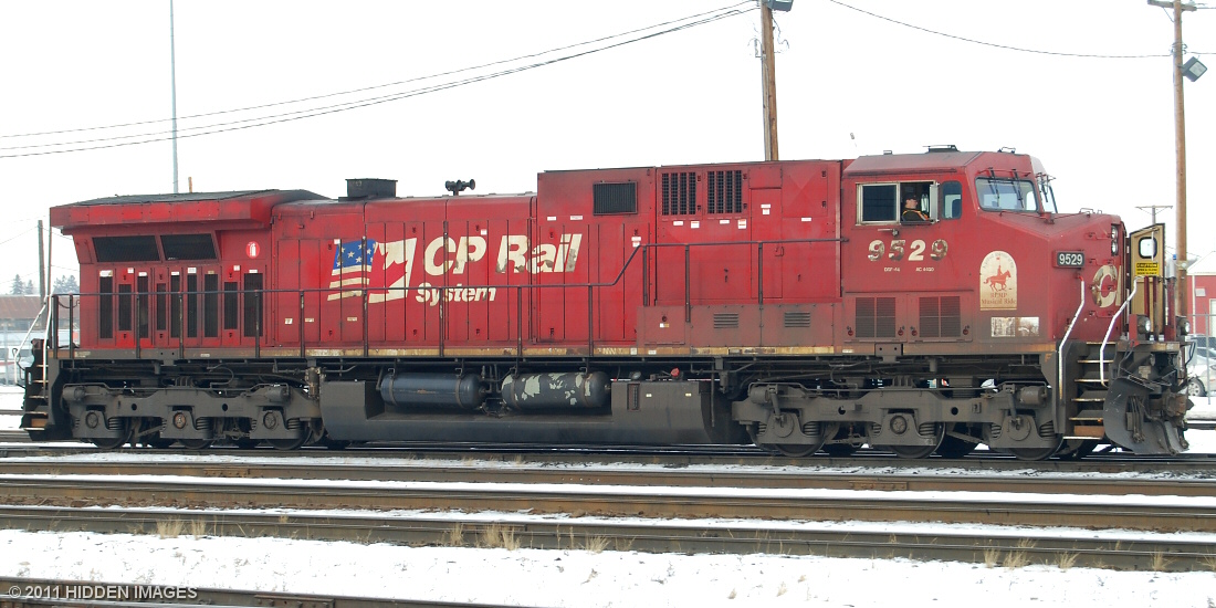 CP 9529 - Locomotive Photos - Hiddenimages.ca