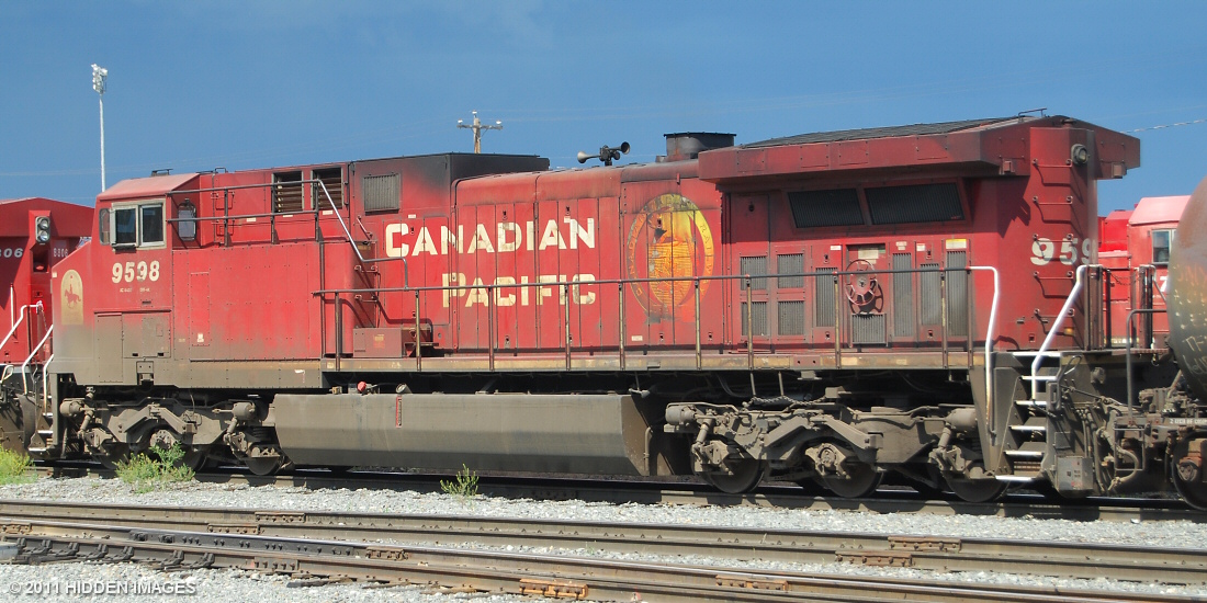 CP 9598 - Locomotive Photos - Hiddenimages.ca