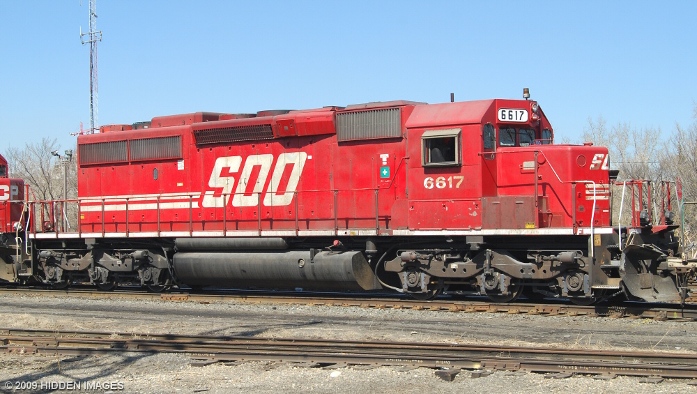 SOO 6617 - Locomotive Photos - Hiddenimages.ca